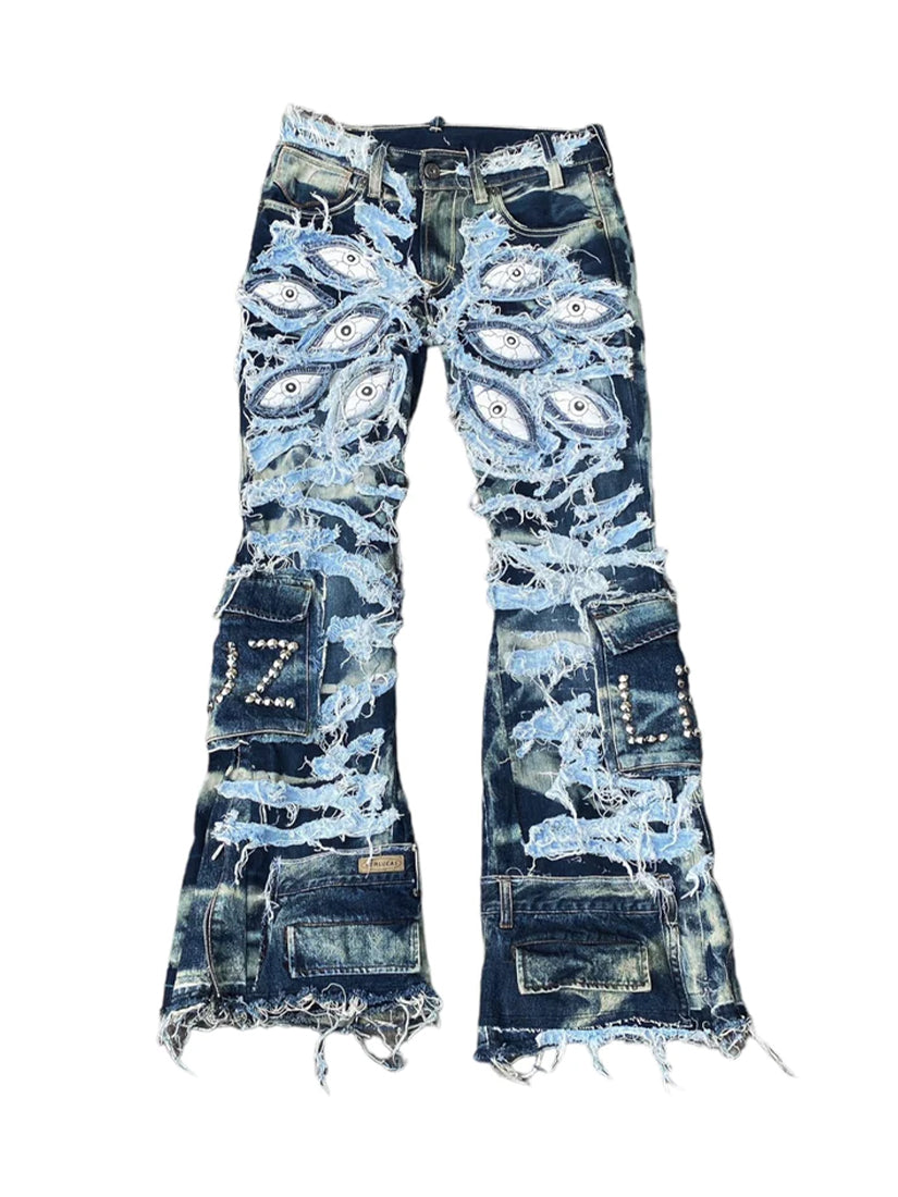 BLUE VAMP PANTS - REWORK – 157.171 OFFICE